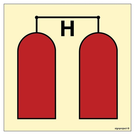 FA049 Halon release station 15 x 15 cm \ TS - płyta TD ...