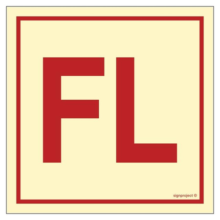 FE125 Fire fighters outfit Locker 15 x 15 cm \ TS - płyta TD ...