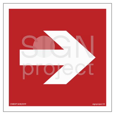 BA011 The direction to where the firefighting equipment or warning ...