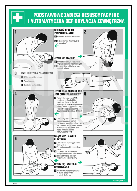 DD022 Basic life support and automatic external defibrillation 24,5 x ...