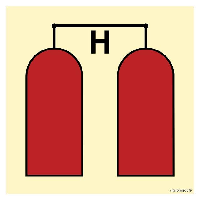 FA049 Halon release station 15 x 15 cm \ TS - płyta TD ...