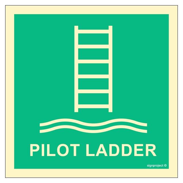 FB193 Pilot ladder 30 x 30 cm \ TS - płyta TD fotoluminescencyjna ...