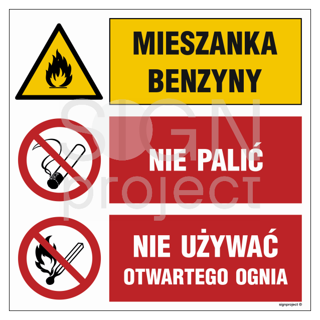 GO004 Attention! Dangerous area Unauthorized access prohibited All ...