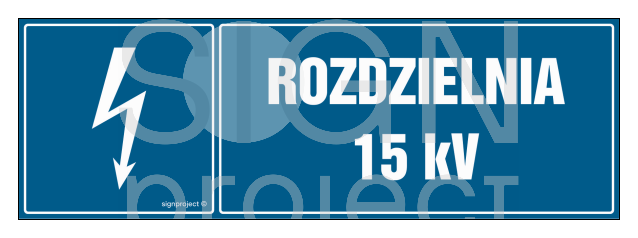 HH041 15 kV switchgear - sheet of 8 stickers - sheet of 8 stickers 10 x ...