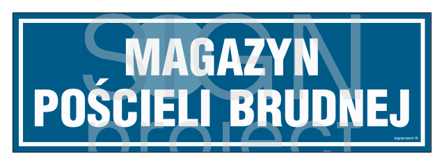 PA360 Dirty linen storage 30 x 10 cm \ FN - folia samoprzylepna ...