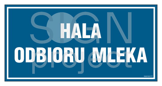 PA516 Milk collection hall - sheet of 6 stickers 10 x 5 cm \ FN - folia ...