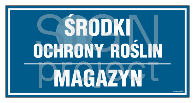 PA555 Crop Protection Agents Warehouse 20 x 10 cm \ FN - folia ...