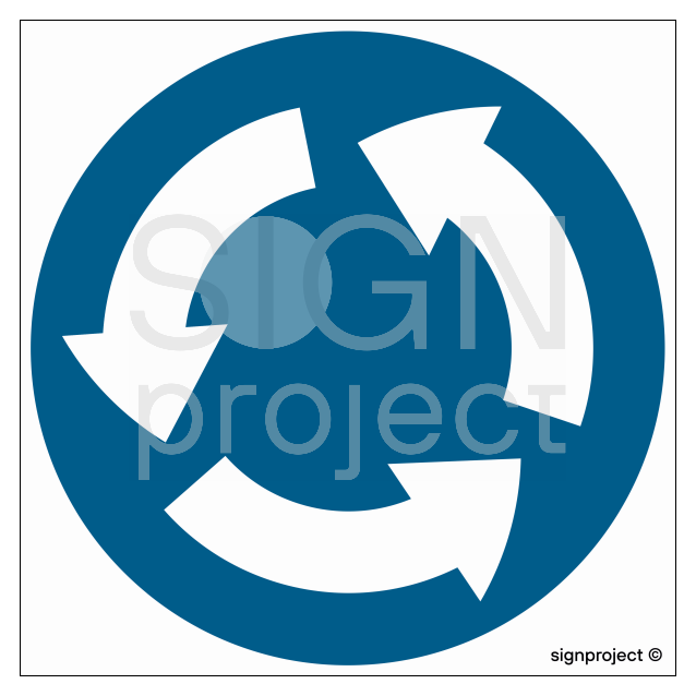 SA018 Circular Movement 60 x 60 cm \ FO - folia samoprzylepna ...