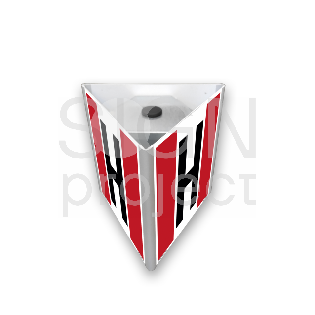 BB713 External hydrant (3D to the post) 35 x 35 cm \ ON - blacha ...