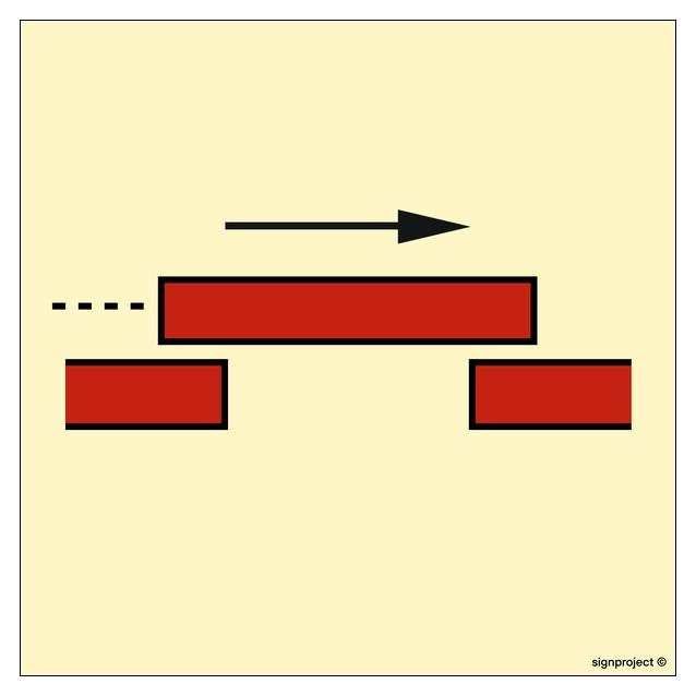 FA035 ‘A’ class sliding fire door self - closing 20 x 20 cm \ TS ...