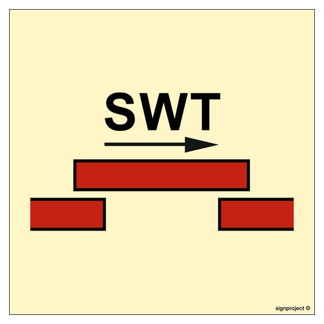 FE024 A class self closing semi - Watertight sliding fire door 10 x 10 ...
